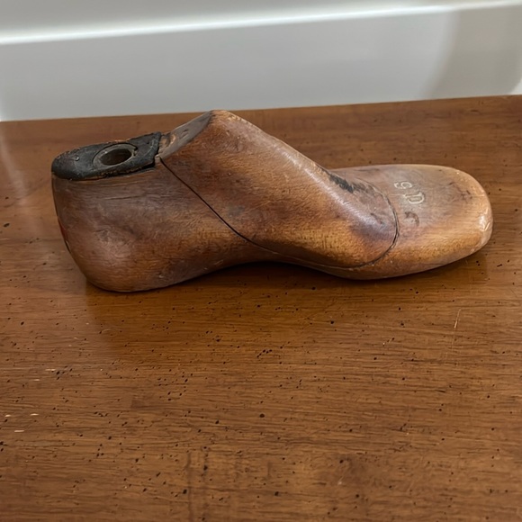 Accents | Antique Child Wooden Cobbler Shoe Form 9d | Poshmark